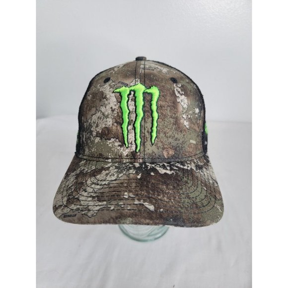 Monster | Accessories | Monster Energy Snapback Camo Hat Brian Pigman ...